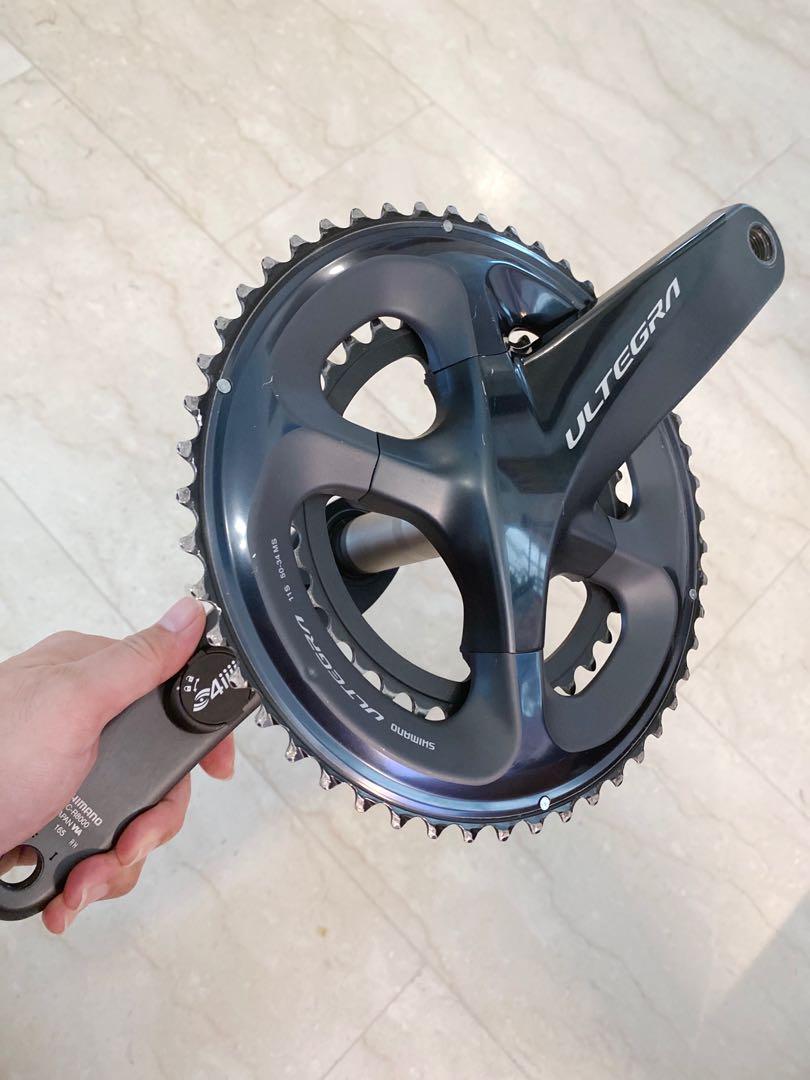 Shimano Ultegra compact crankset FC-R8000 + 4iiii Precision Power Meter ...