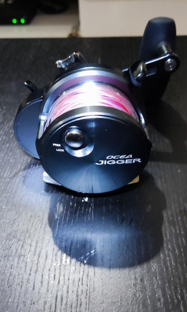 Shimano ocea jigger f custom 2000 nrhg, Sports Equipment, Fishing on ...