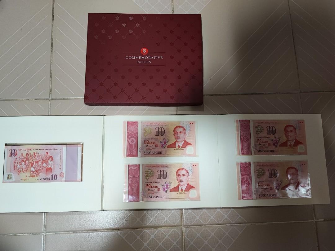Singapore Commemorative Notes, Hobbies & Toys, Memorabilia ...
