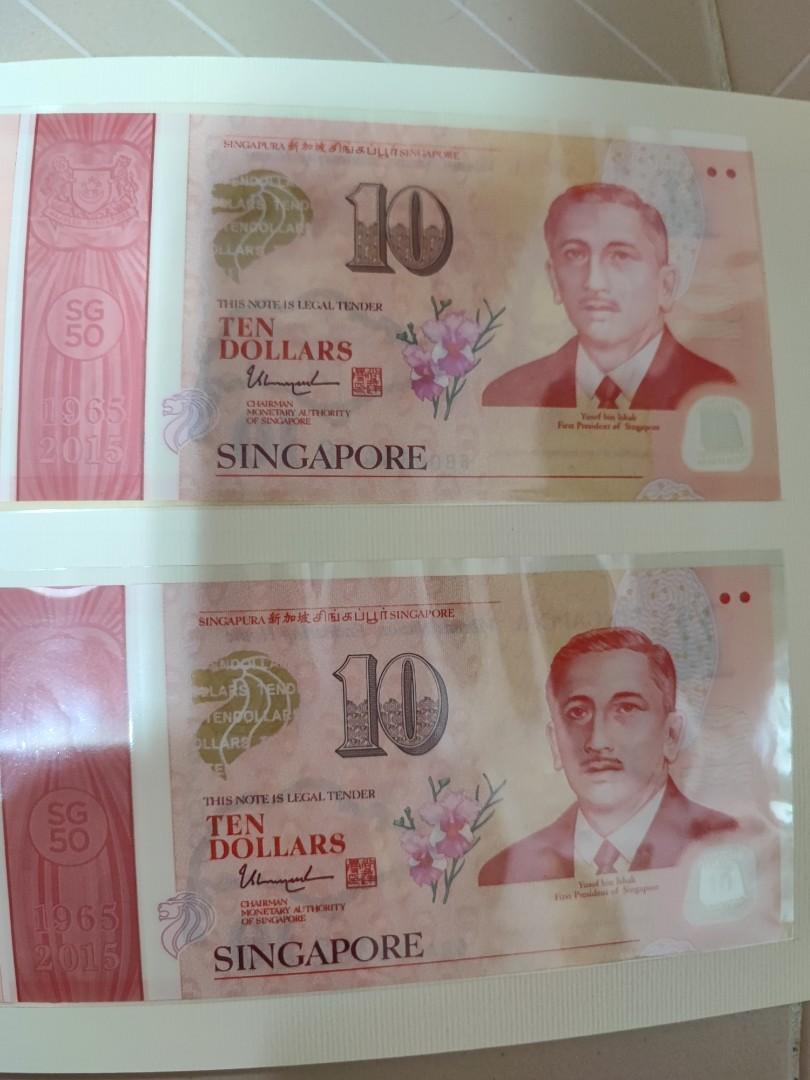 Singapore Commemorative Notes, Hobbies & Toys, Memorabilia ...