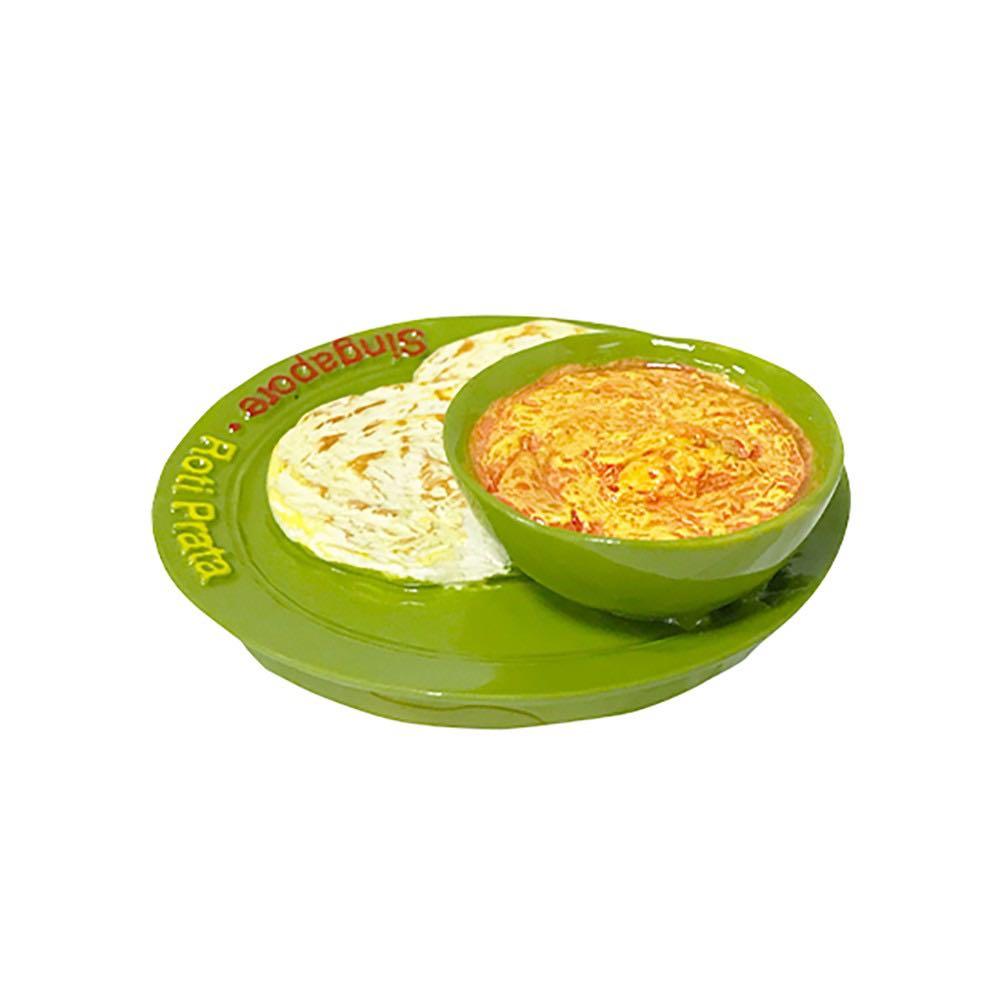 Singapore food Roti Prata Curry Magnet, Hobbies & Toys, Stationery ...