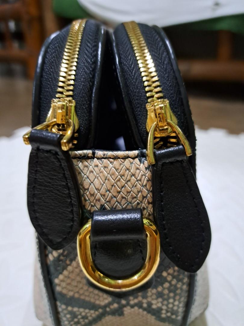 Snake skin shoulder / sling bag, Women's Fashion, Bags & Wallets ...