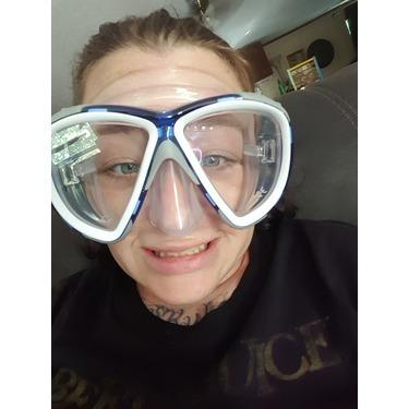 SPEEDO Adult Explorer Dive Swim Mask Swimming Goggles Pink Blue, Sports ...