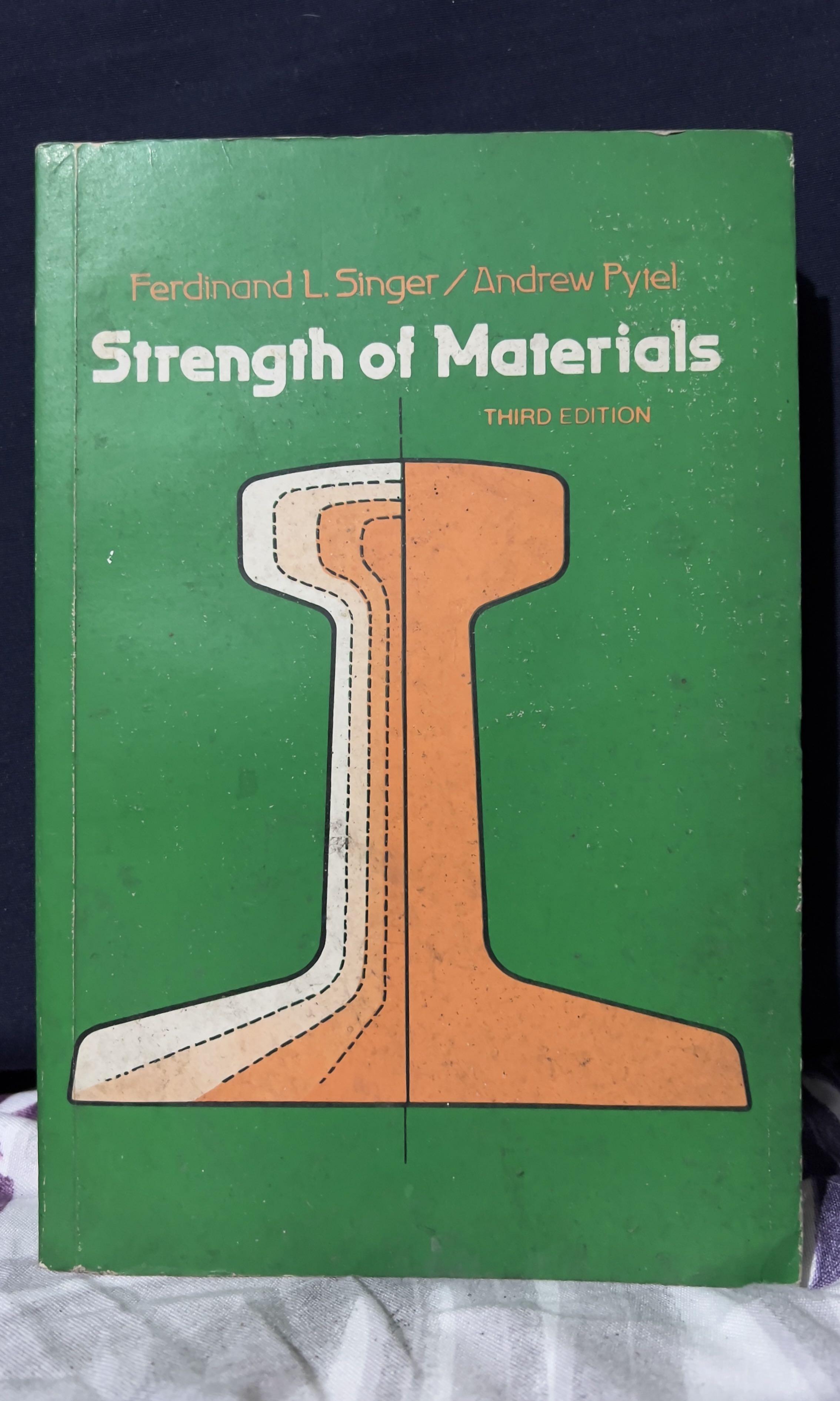 Strength of Materials Third Edition, Hobbies & Toys, Books & Magazines ...