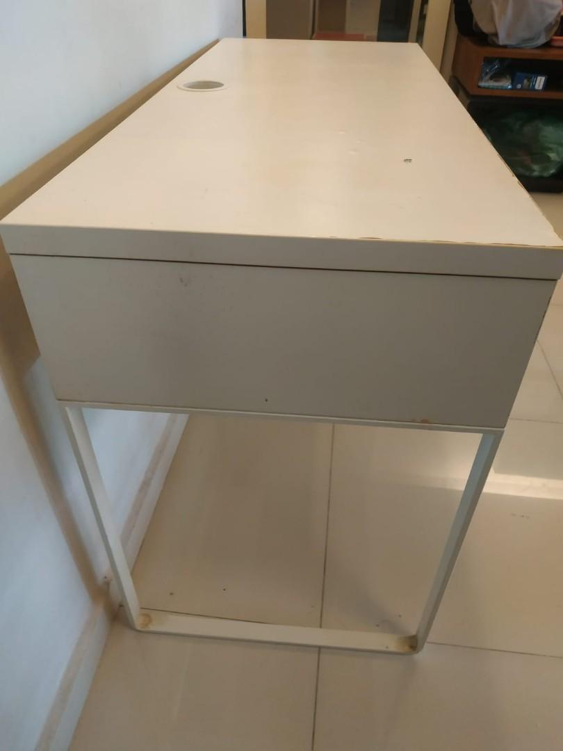 IKEA Study table and shelf, Furniture & Home Living, Furniture, Tables ...