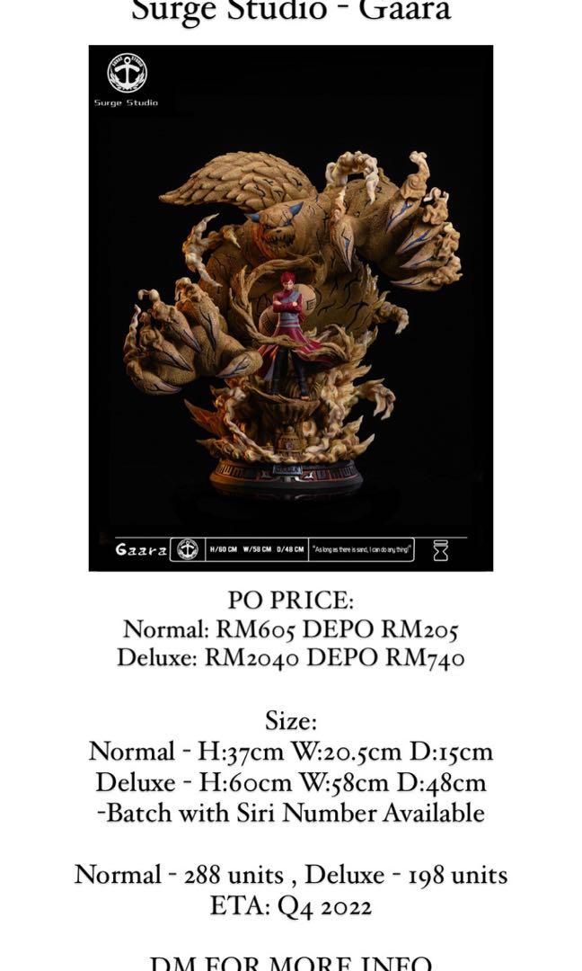 Surge Studio - Gaara, Hobbies & Toys, Toys & Games on Carousell