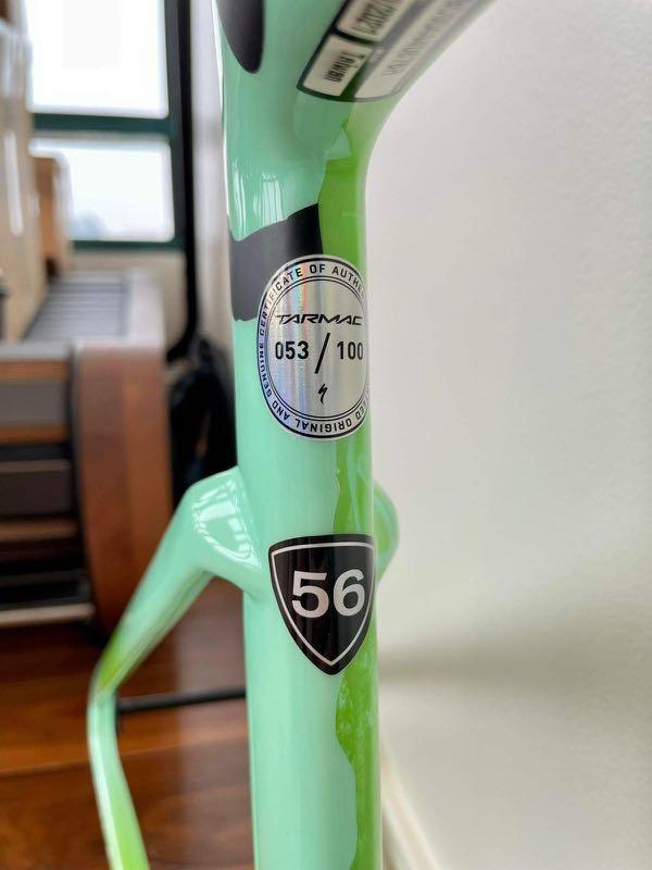 S-Works Sl7 Green Jersey TDF, Sports Equipment, Bicycles & Parts ...