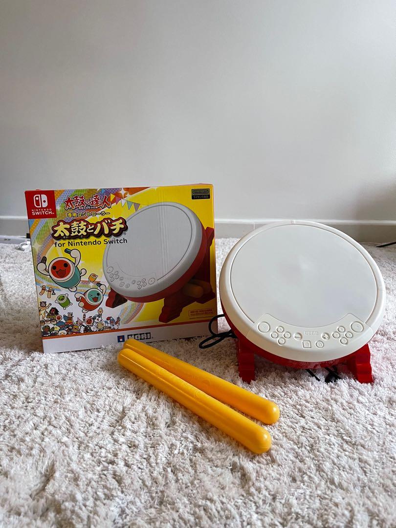 Taiko no Tatsujin Drum 'n' Fun! Hori Drum Controller Nintendo Switch ...