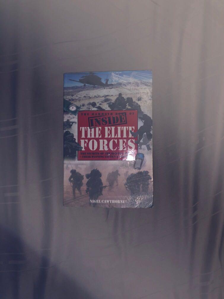 The mammoth size book of Inside the elite forces, Hobbies & Toys, Books ...