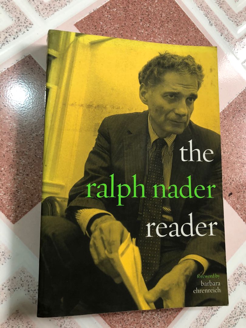 The Ralph Nader Reader, Hobbies & Toys, Books & Magazines, Fiction ...