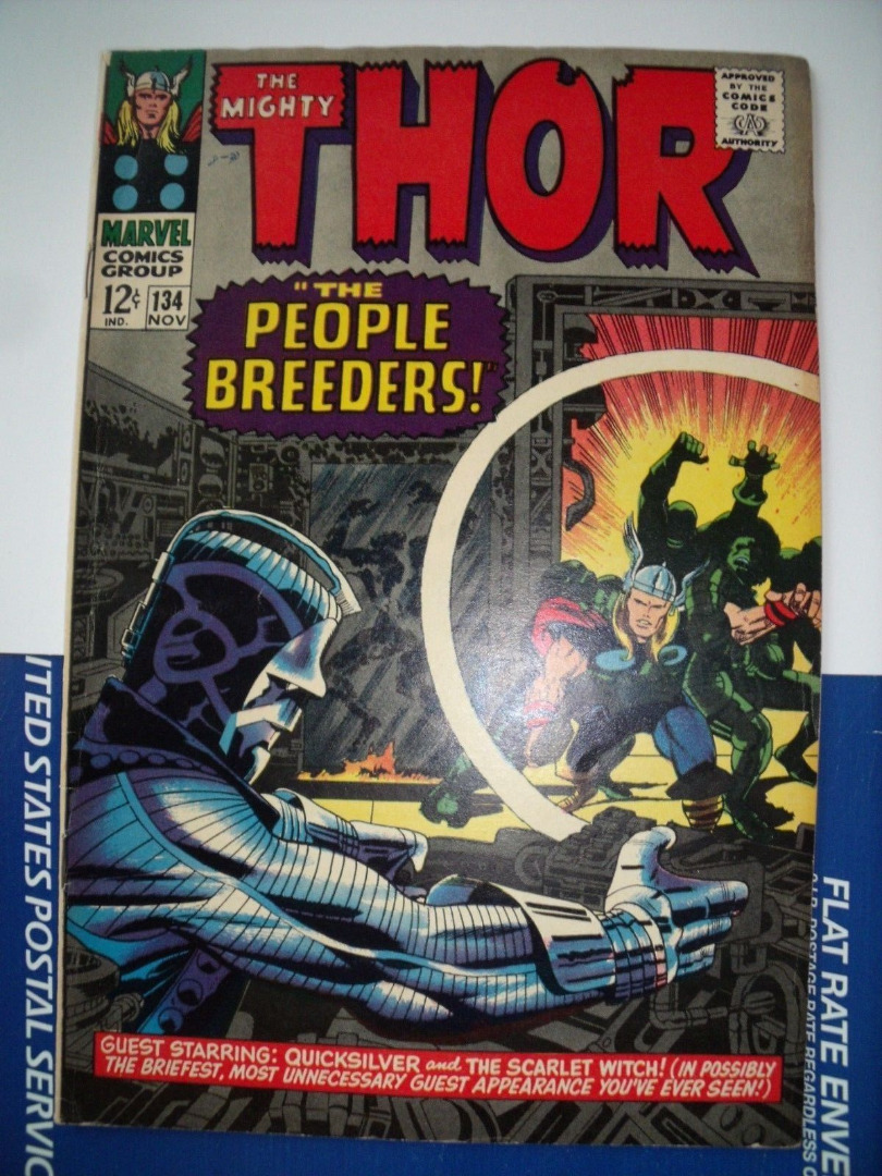 Thor 134 - First appearance of High Evolutionary, Hobbies & Toys, Books ...