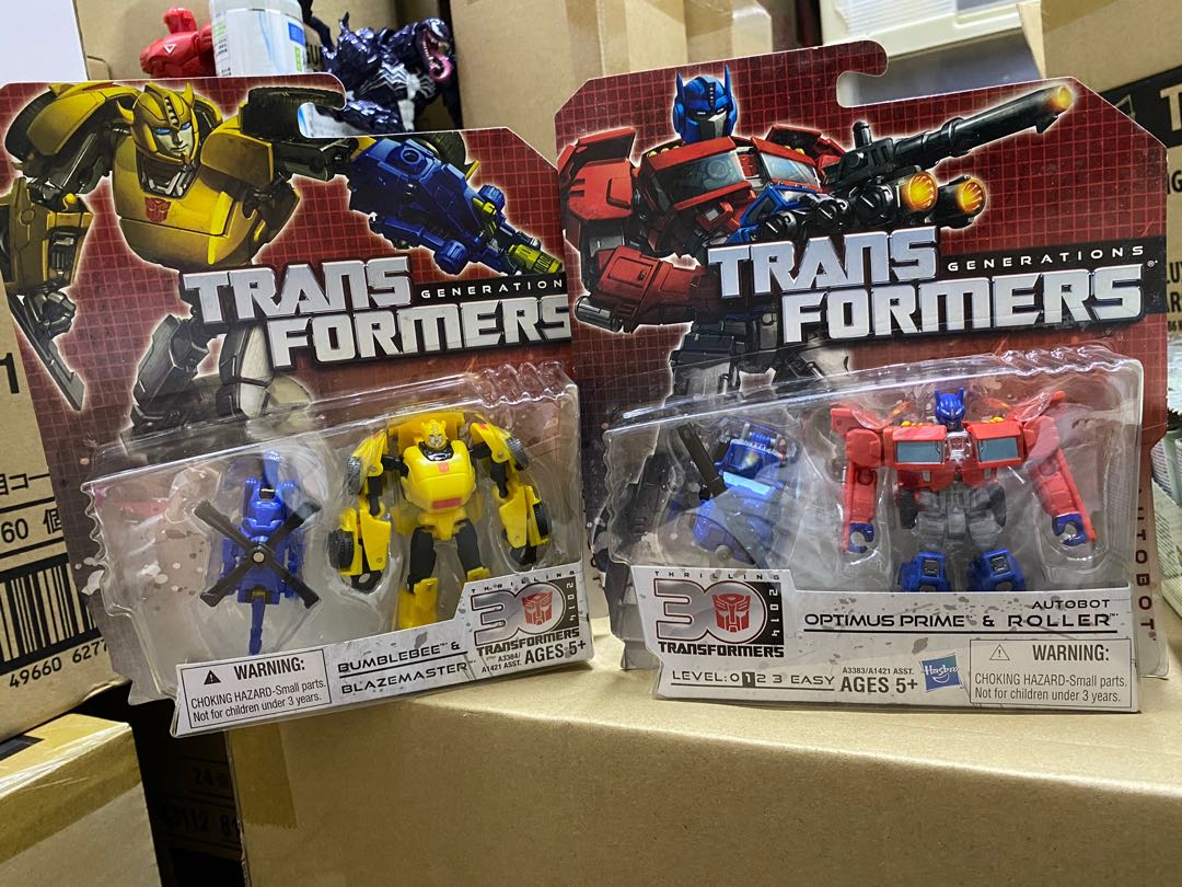 Transformers idw generations optimus prime bumblebee, 興趣及遊戲, 玩具 & 遊戲類 ...