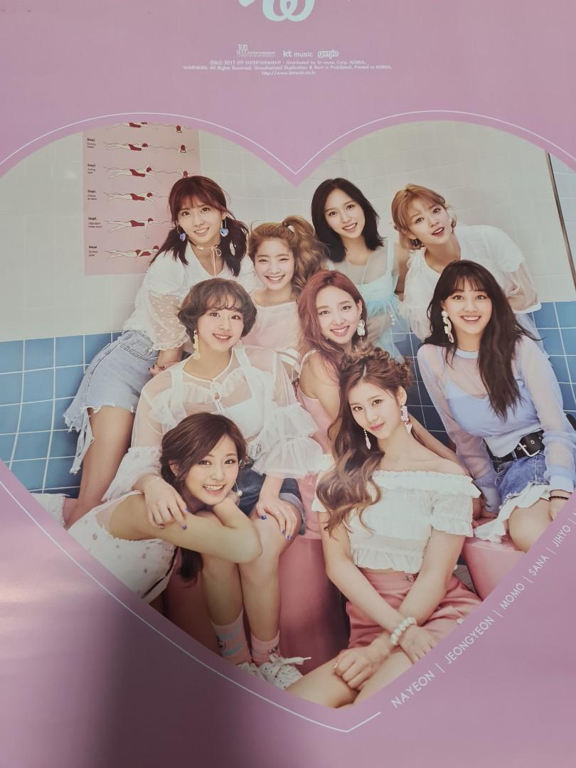 TWICE OFFICIAL POSTER CLEARANCE, Hobbies & Toys, Memorabilia ...