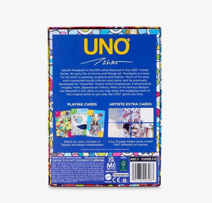 UNO Takashi Murakami (UNO Artiste Series), Hobbies & Toys, Toys & Games ...