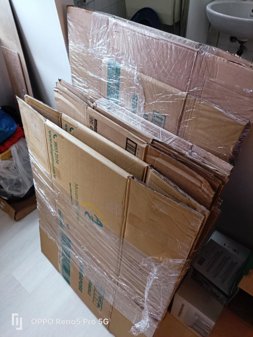 Used cardboard boxes for sale, Furniture & Home Living, Home ...