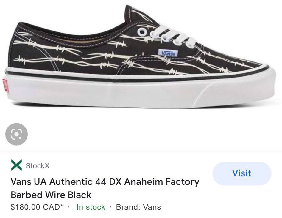 Vans Barb Wire, Men's Fashion, Footwear, Sneakers on Carousell