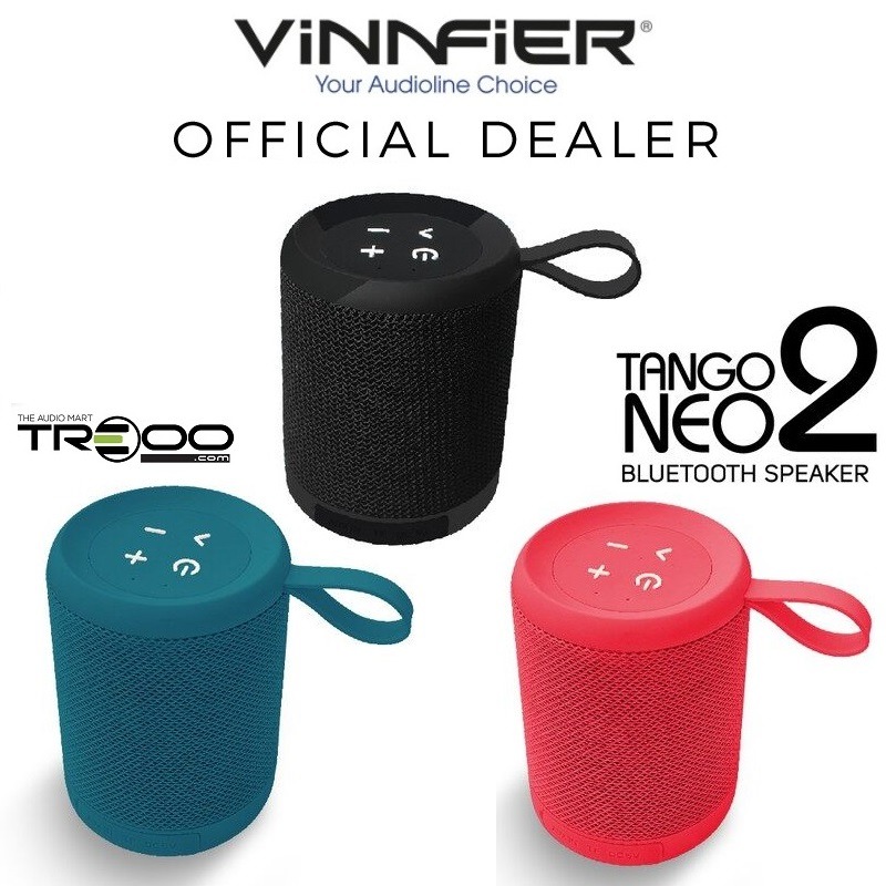 Vinnfier Tango Neo 2 Wireless Bluetooth Portable Speaker, Audio ...