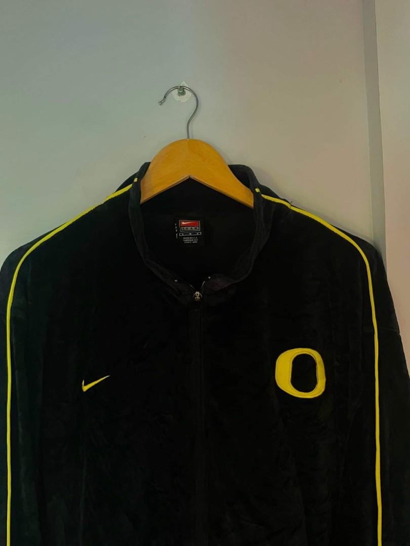 Vintage Nike University of Oregon Ducks Zipper Velveteen Track Jacket ...