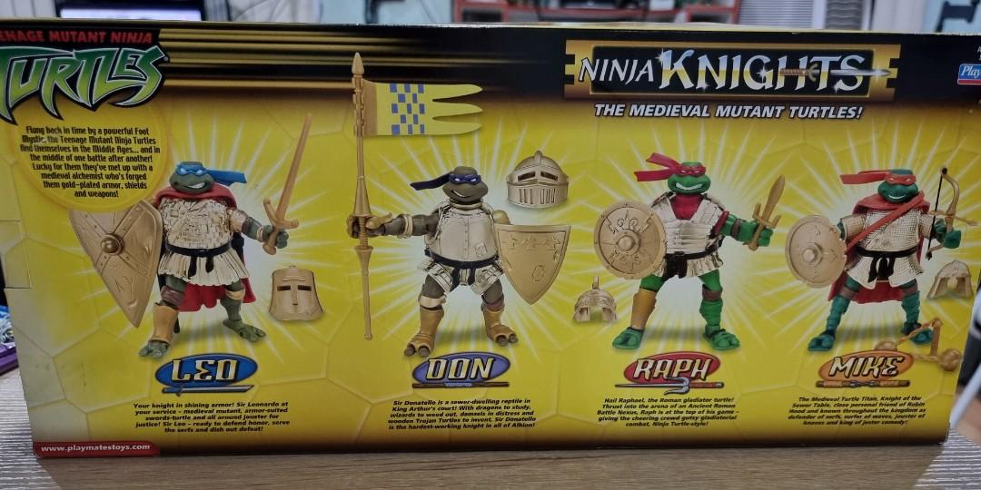 VINTAGE 2007 PLAYMATES TEENAGE MUTANT NINJA TURTLES NINJA KNIGHTS ...