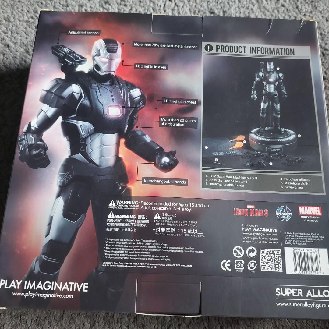 War Machine Mark II BIB ( 1/12 Diecast), Hobbies & Toys, Toys & Games ...