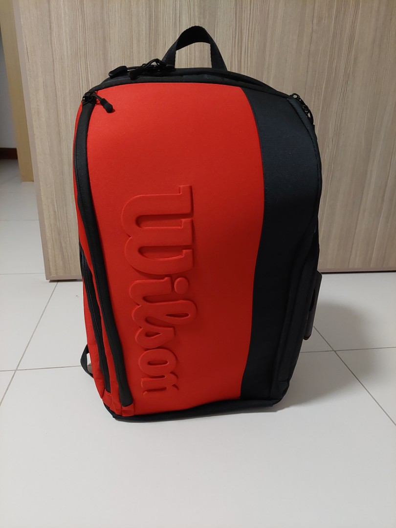 Wilson Clash v2 Super Tour Collection Tennis Backpack, Men's Fashion ...