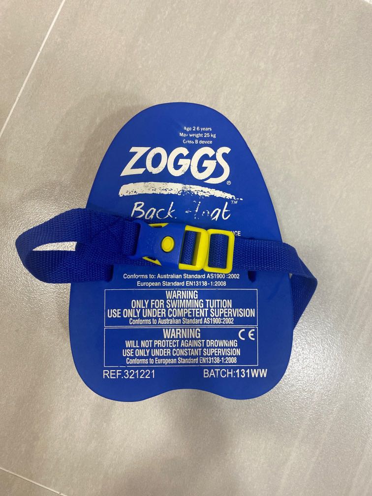 Zoggs backfloat, Sports Equipment, Sports & Games, Water Sports on ...