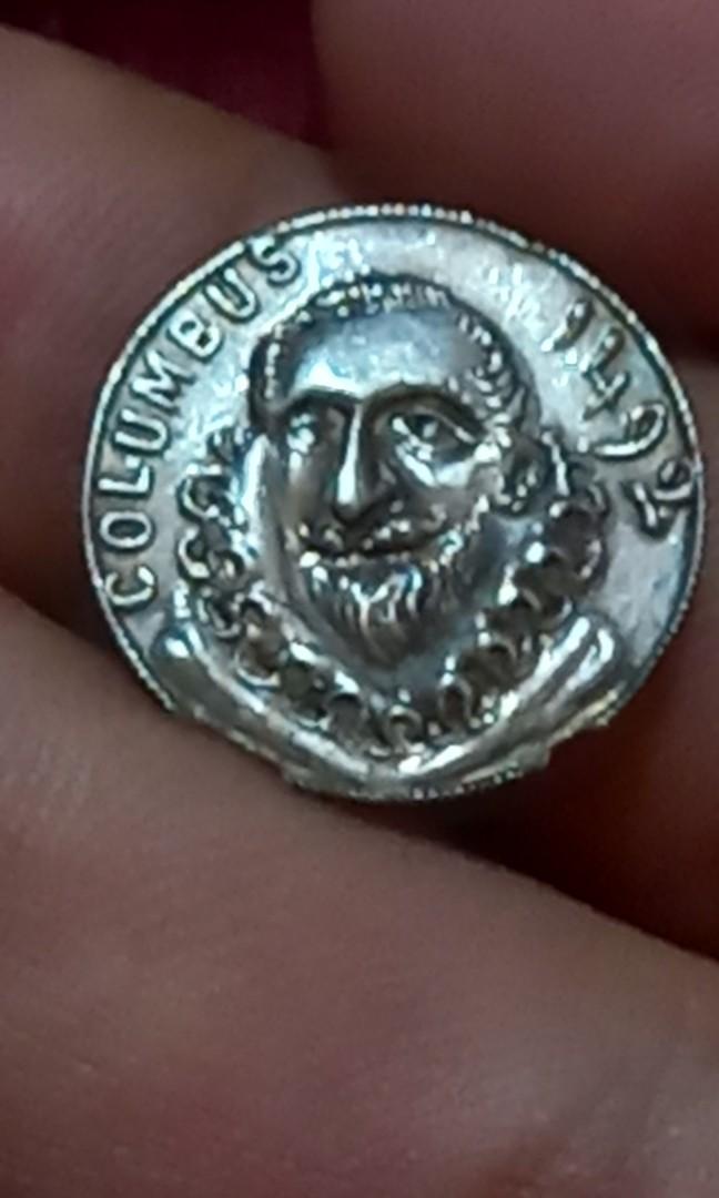 1492 Columbus silver token, Hobbies & Toys, Memorabilia & Collectibles ... 1492 Columbus silver token, Hobbies & Toys, Memorabilia & Collectibles ...