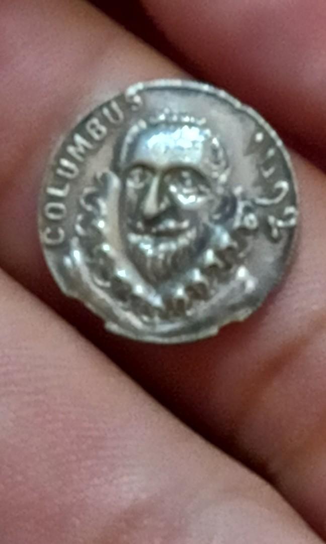 1492 Columbus silver token, Hobbies & Toys, Memorabilia & Collectibles ... 1492 Columbus silver token, Hobbies & Toys, Memorabilia & Collectibles ...