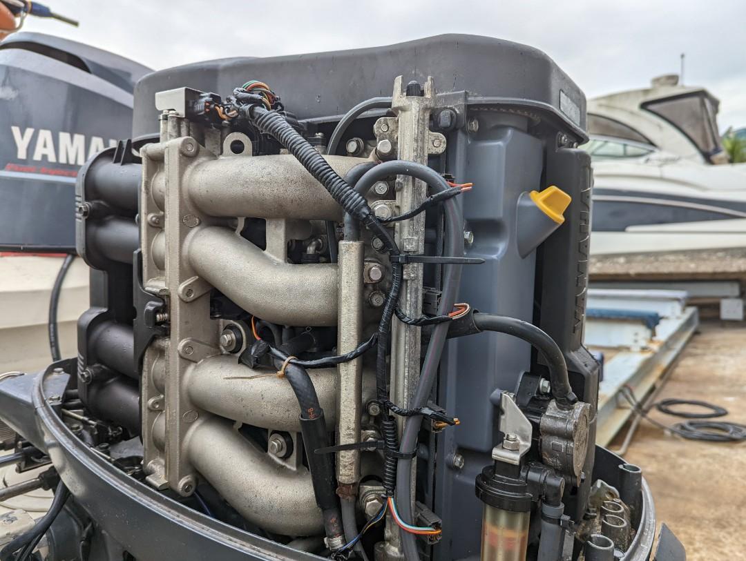 2001 Yamaha 4 stroke 115hp outboard engine, Everything Else on Carousell