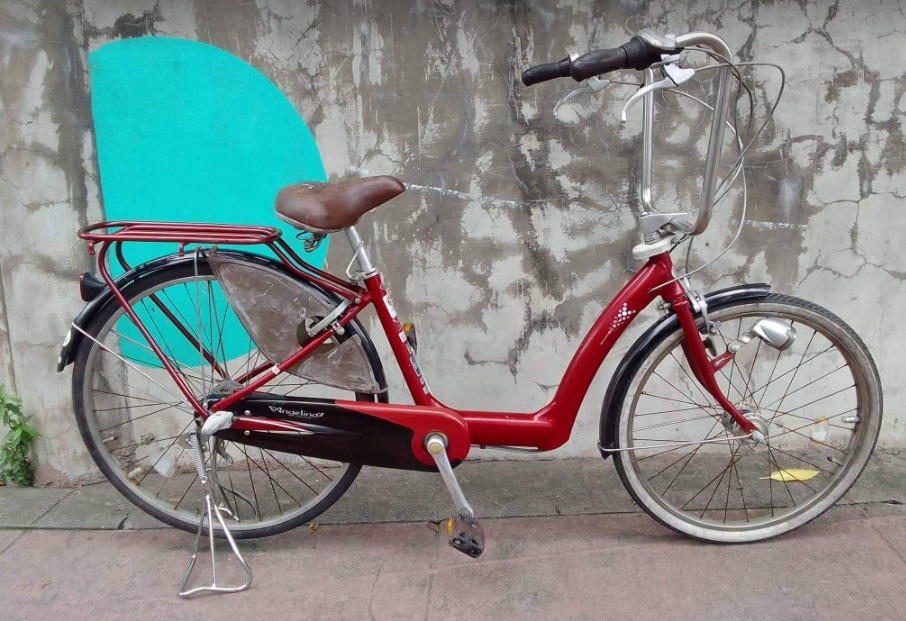 22x26" Angelino Modelo Red Japan surplus bike, Sports Equipment ...