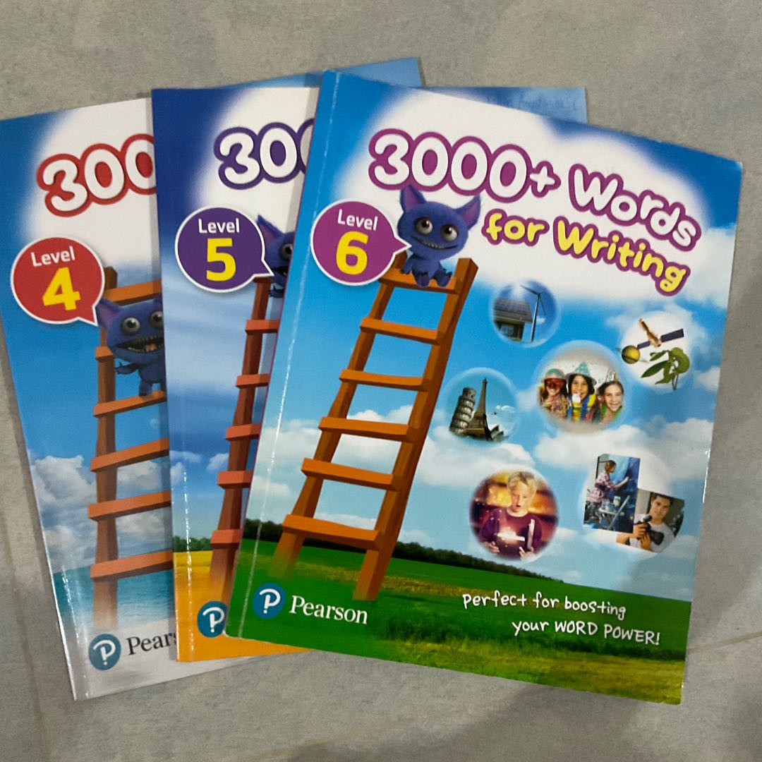 3000+ words for writing Level 4 5 6, 興趣及遊戲, 書本 & 文具, 教科書 - Carousell