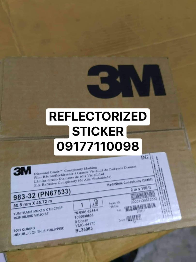 3M Reflectorized Sticker, Commercial & Industrial, Construction ...