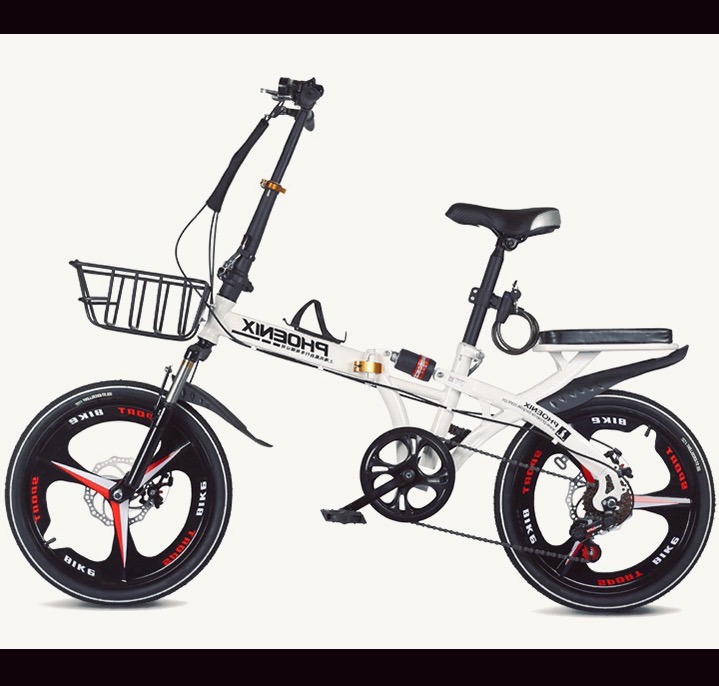 7 Speed FULL SUSPENSION Foldable Phoenix folding bike 20" Bike 20 inch ...