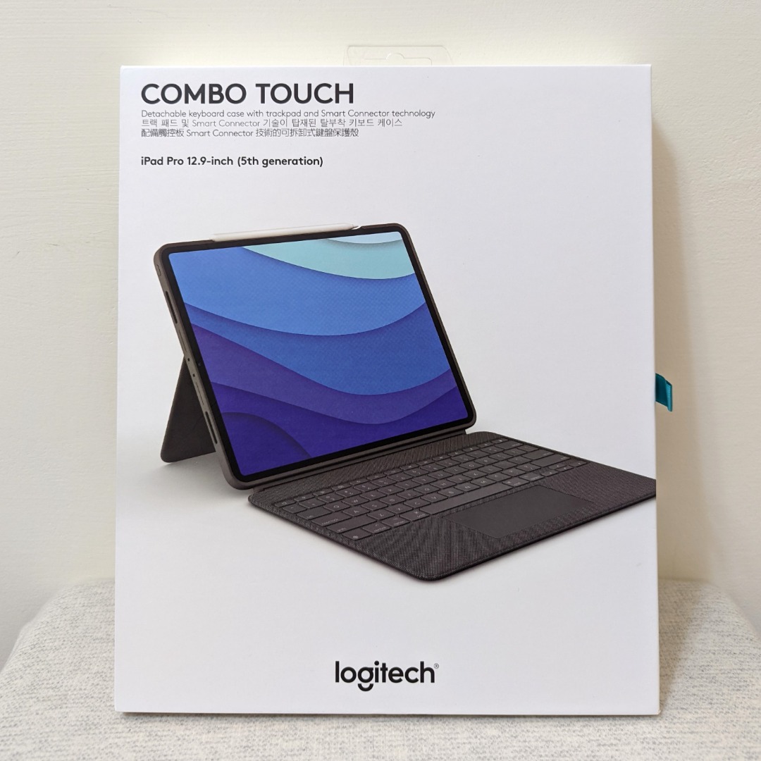 羅技 Logitech Combo Touch iPad Pro 12.9 (第五代 2021 M1) 英文鍵盤 11吋 合單 限 ... 羅技 Logitech Combo Touch iPad Pro 12.9 (第五代 2021 M1) 英文鍵盤 11吋 合單 限 ...