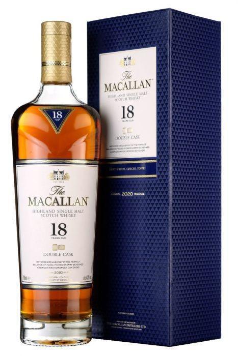 回收 Macallan 18yo double cask 麥卡倫 18年 雙桶 單一麥芽威士忌, 嘢食 & 嘢飲, 酒精飲料 - Carousell