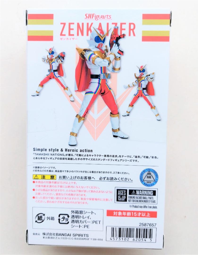 (日版) S.H.Figuarts SHF 機界戰隊Kikai Sentai ZENKAIZER 全開凱撒, 興趣及遊戲, 玩具 & 遊戲類 ...
