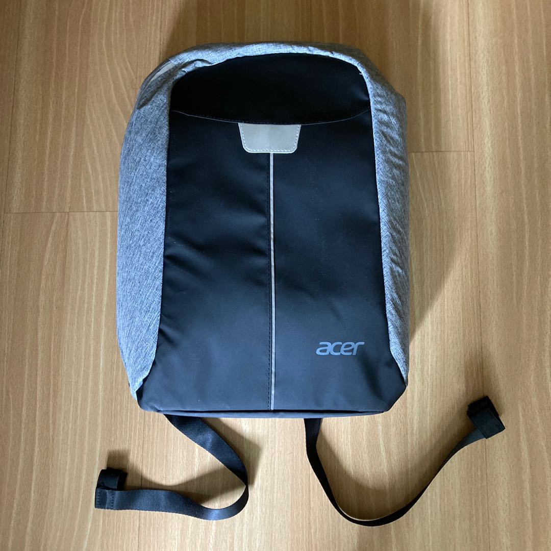Acer Laptop Bag / Backpack, Grey and Black, Men's Fashion, Bags ...