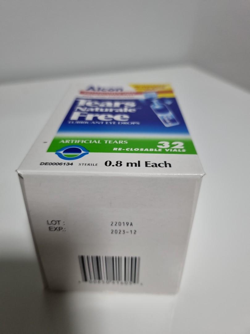 Alcon Tears Naturale Free Eye Drops, Beauty & Personal Care, Vision ...