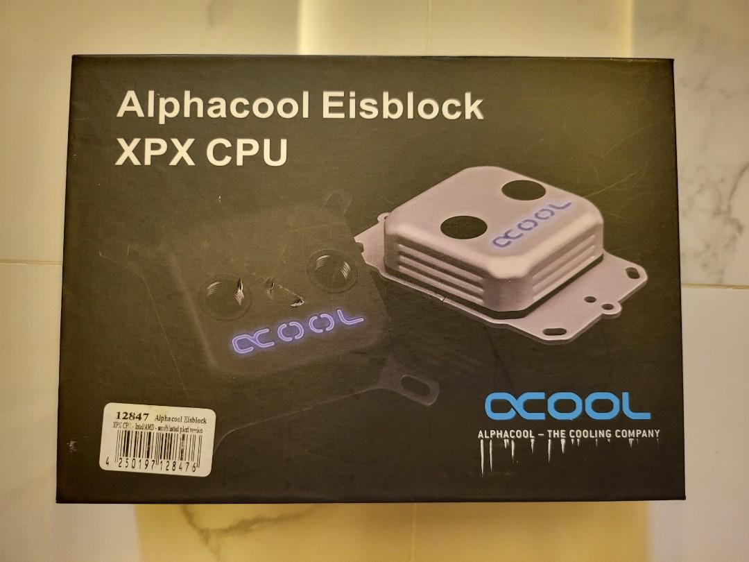Alphacool Eisblock XPX CPU (Sandblasted Plexi) Intel/AMD, Computers ...