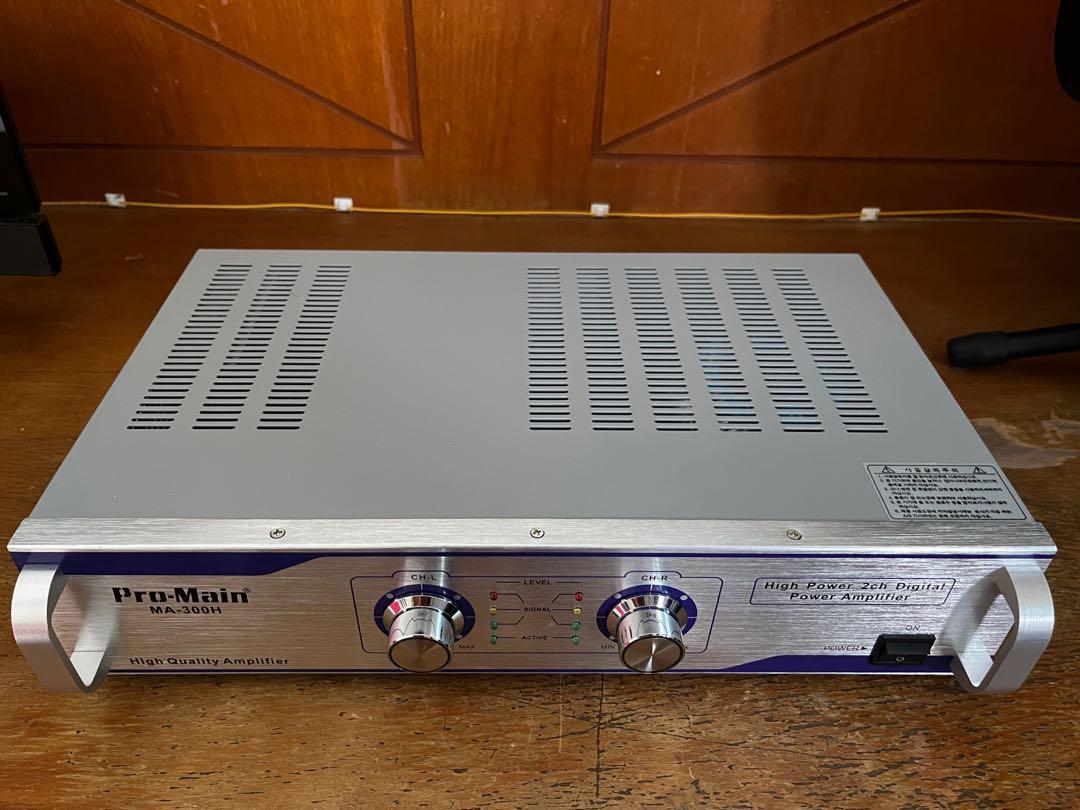 Amplifier (Pro-Main MH-300H), Audio, Soundbars, Speakers & Amplifiers on Carousell