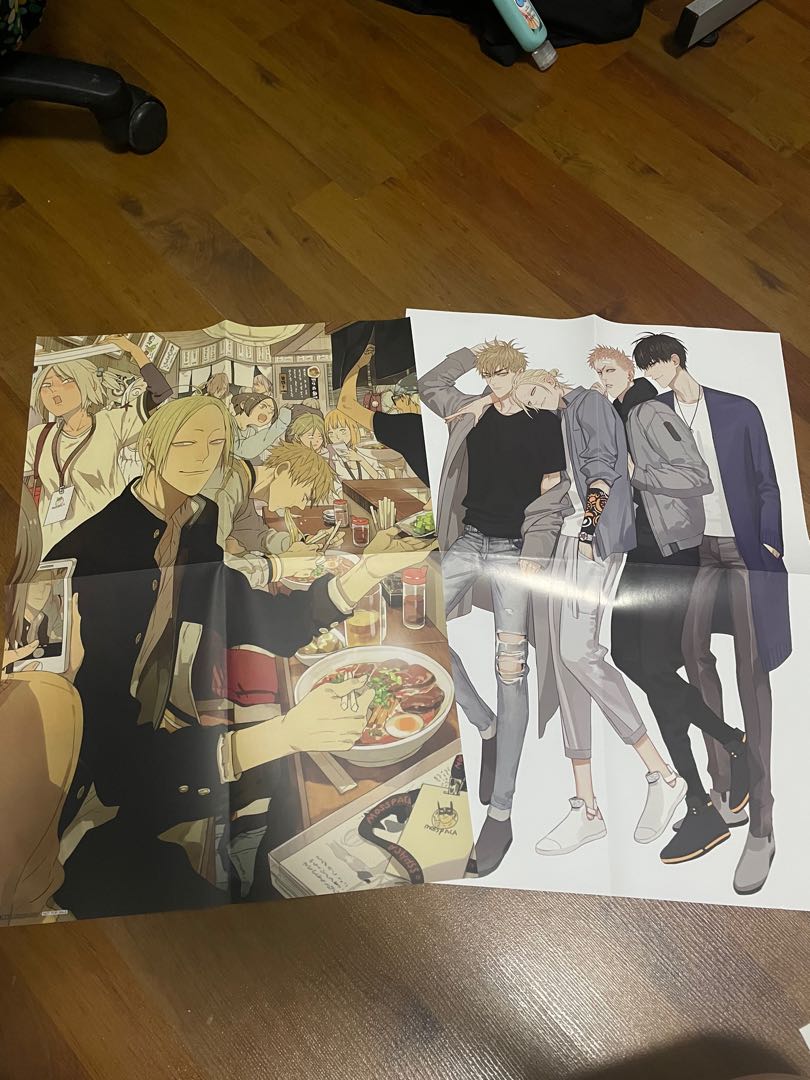 ANIME POSTER AND 19 DAYS POSTER, Hobbies & Toys, Memorabilia ...