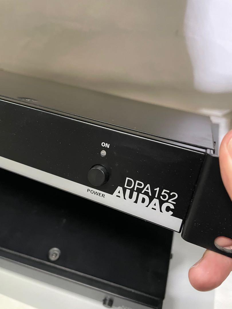 Audac DPA152 2 channel class D stereo amplifier, Audio, Soundbars, Speakers & Amplifiers on ...