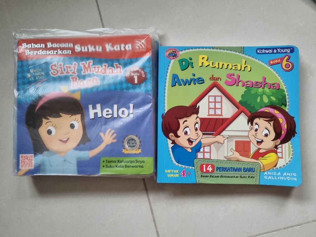 Bahasa Reader Siri Mudah Baca Awie dan ShaSha, Hobbies & Toys, Books ...