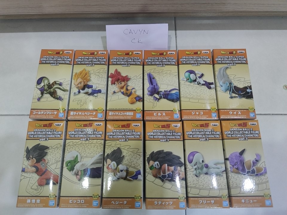 BANDAI WCF DRAGON BALL ORIGINAL BANPRESTO, Hobbies & Toys, Toys & Games ...
