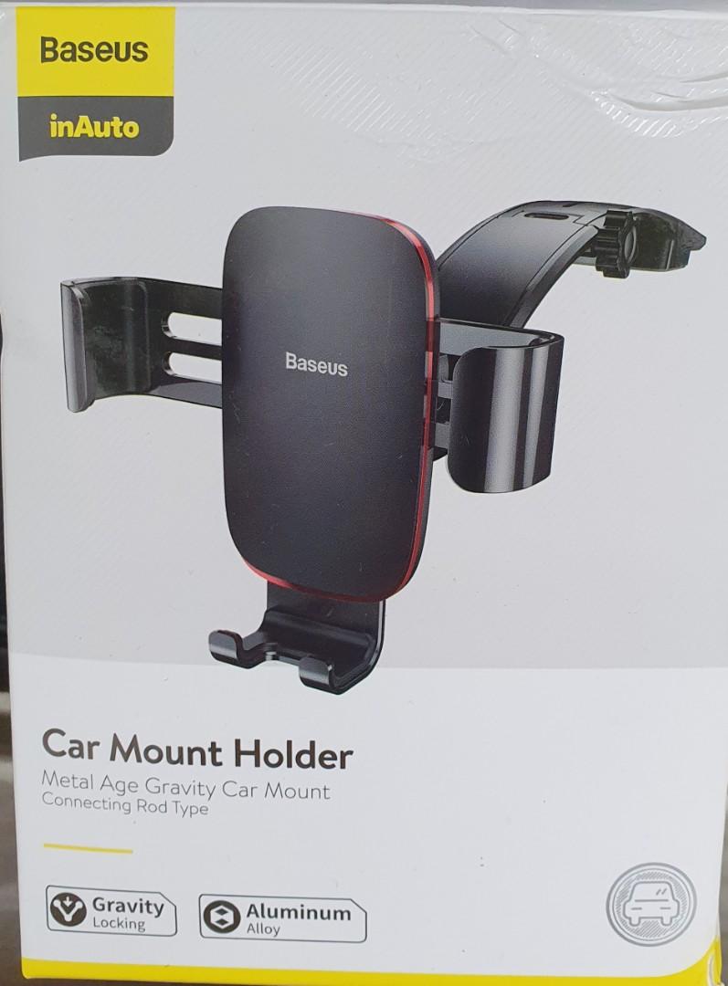 Baseus Mount phone holder, Car Accessories, Accessories on Carousell