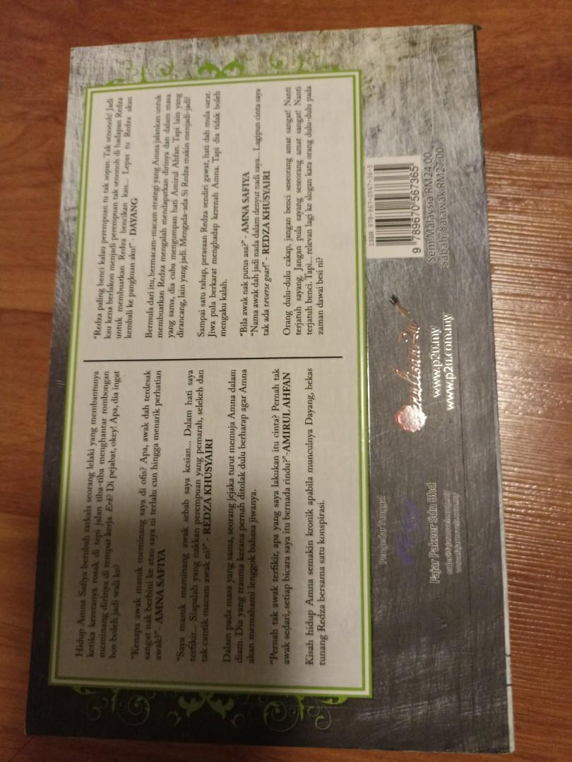 Benci Amat, Sayang Sangat by Ezza Mysara, Hobbies & Toys, Books ...