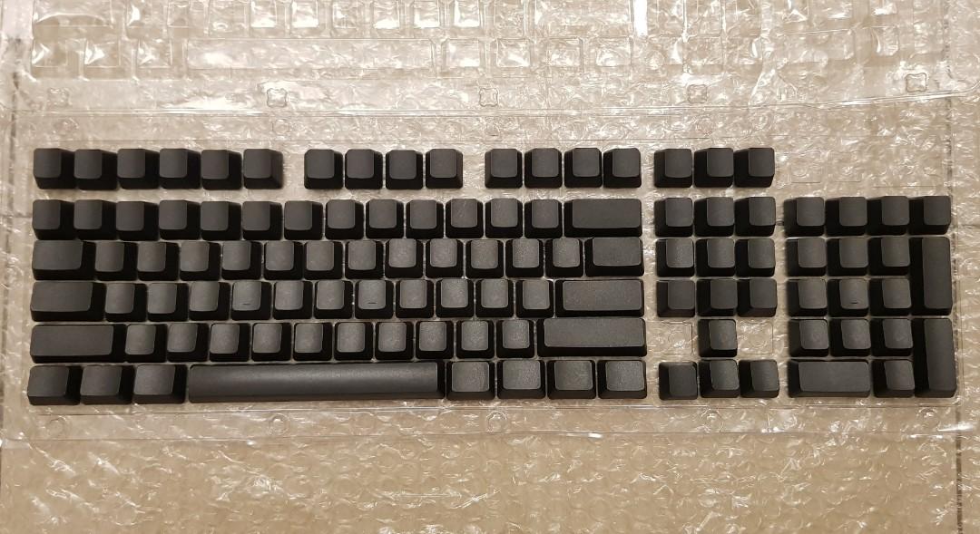 Black Blank PBT Keycaps, Computers & Tech, Parts & Accessories ...