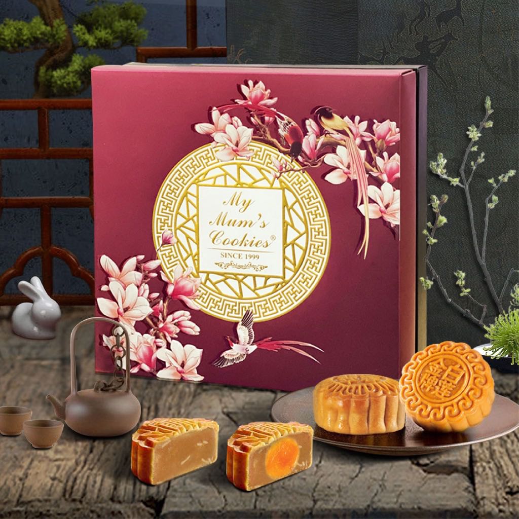 [BNIB] My Mum's Cookies Classic Mooncake Gift Set (4 pieces), Food ...