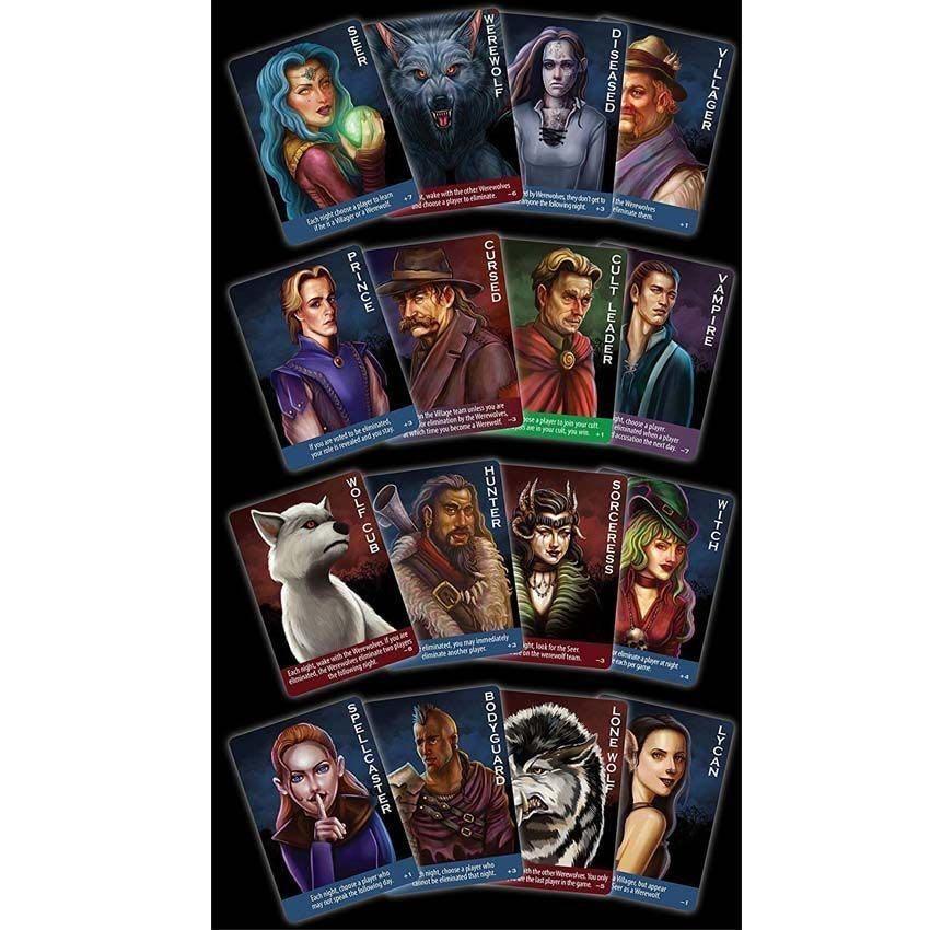 Board Game Ultimate Werewolf Deluxe Edition English Version (Brand New ...