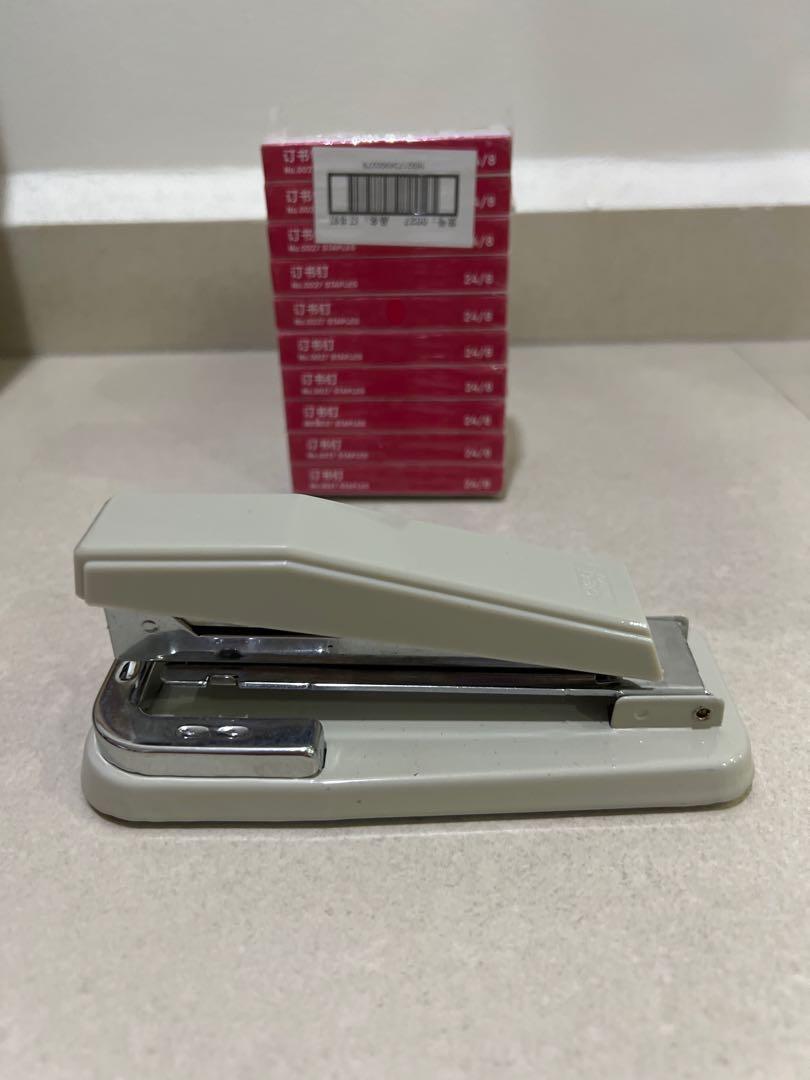 Brand new deli staple no 0414 rotate 360 degree with staple bullet ...